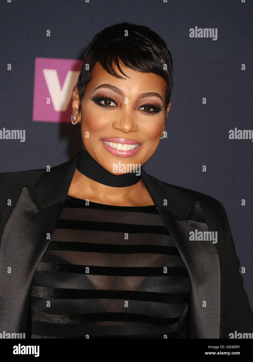 New York, New York, USA. 11th July, 2016. Singer MONICA attends the VH1 ...