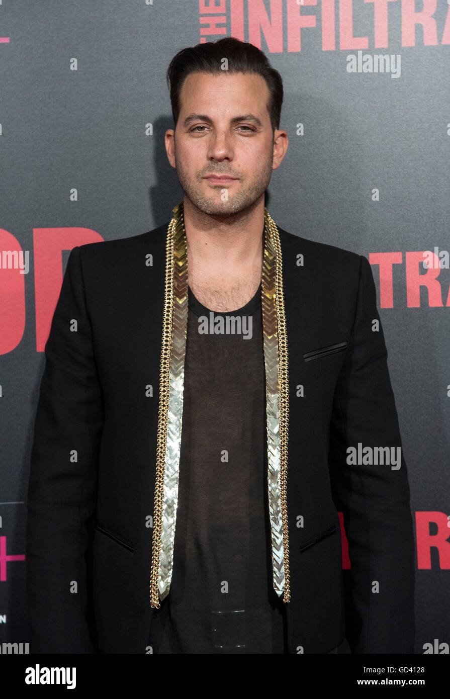 New York, NY, USA. 11th July, 2016. DJ Tony Touch at arrivals for THE ...