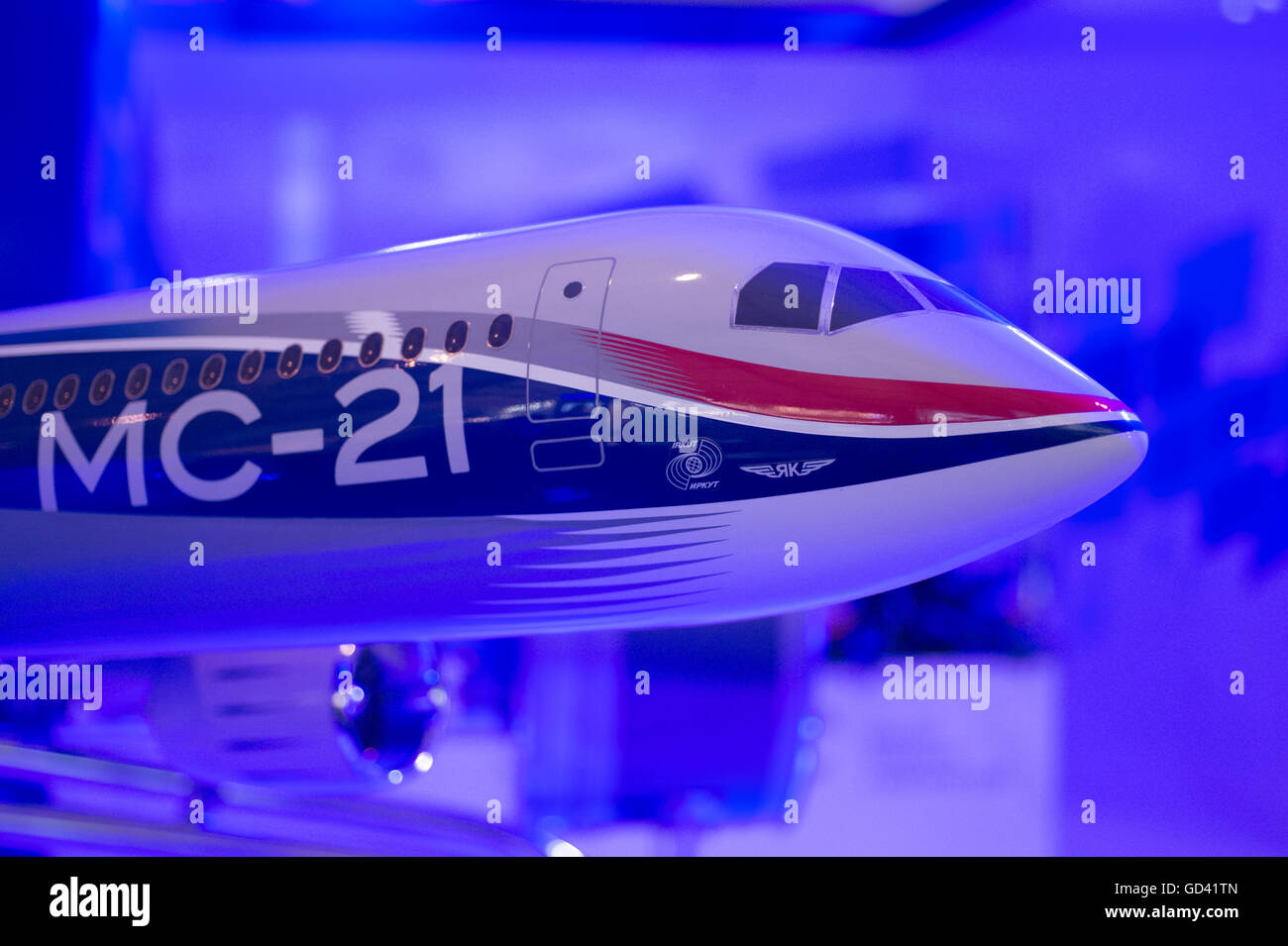 Russian mc 21 aircraft hi-res stock photography and images - Alamy