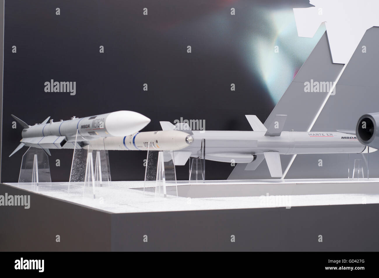 Farnborough, Hampshire UK. 12th July 2016. MBDA Missile Systems ...