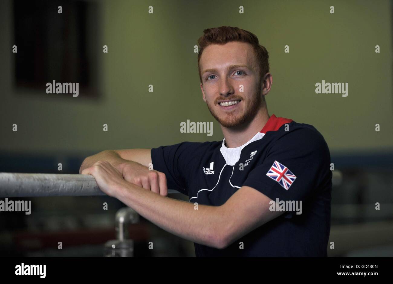 Newport, Shropshire, UK. 12th July, 2016. Nathan Bailey. Trampoline ...