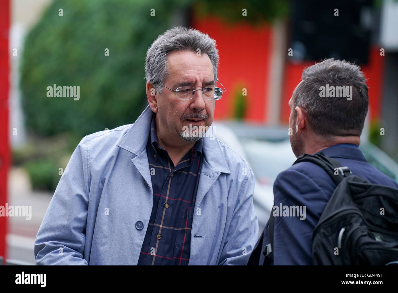 London, UK. 12th July 2016. John Rees attend #JC4PM in support of #JC ...