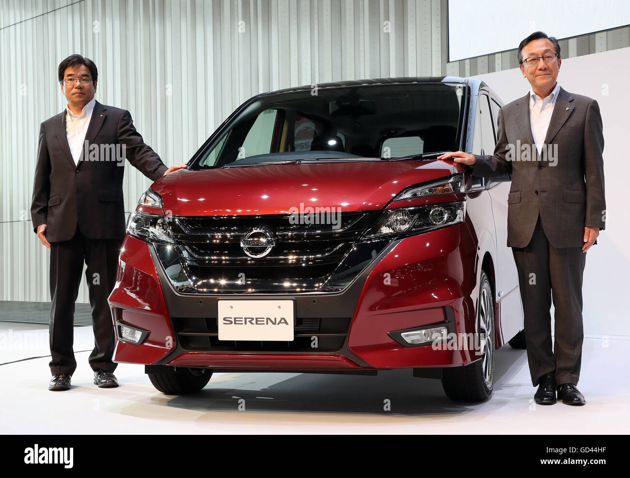 Yokohama, Japan. 13th July, 2016. Japan's auto giant Nissan motor vice ...