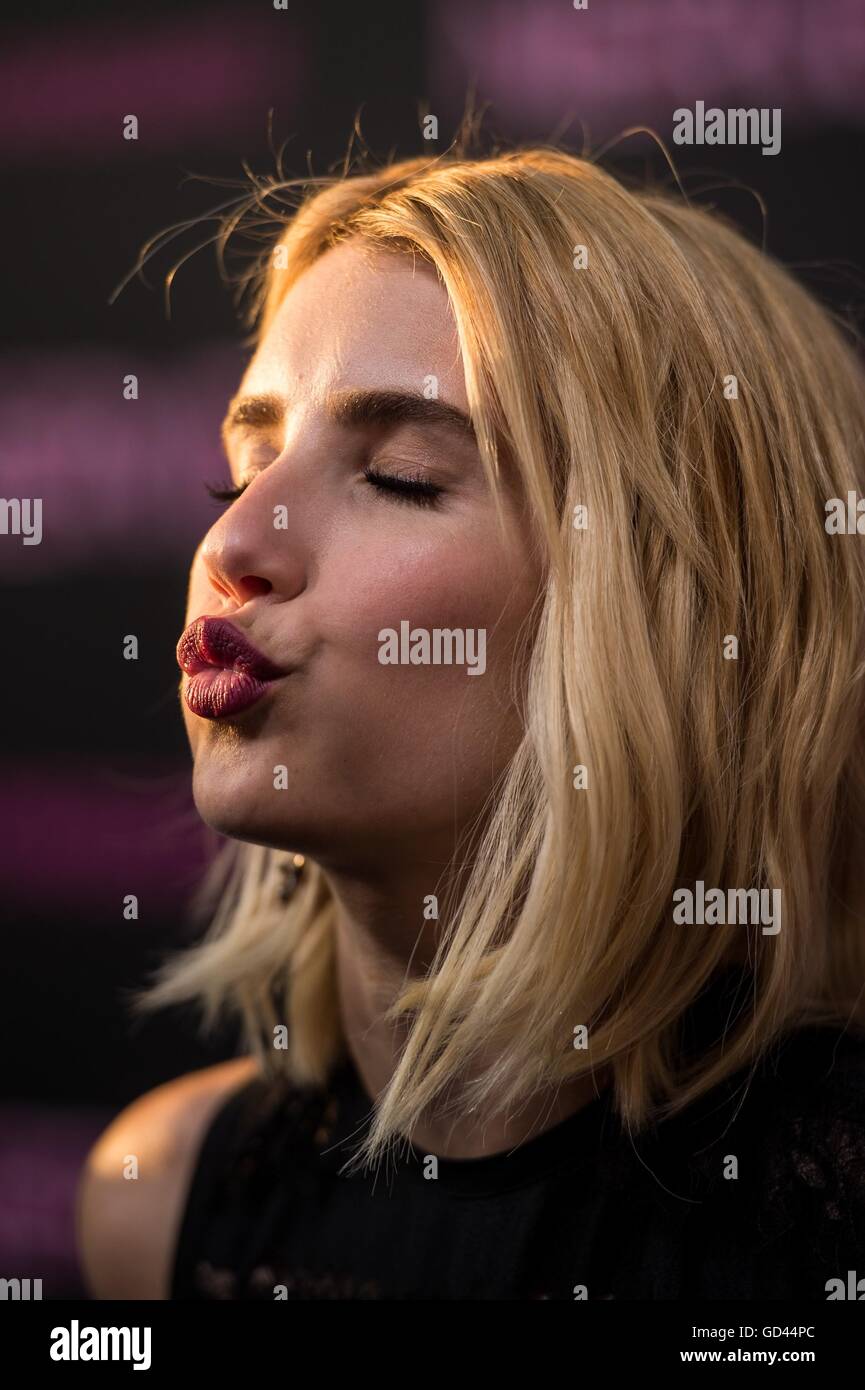 New York, NY, USA. 12th July, 2016. Emma Roberts at arrivals for NERVE ...