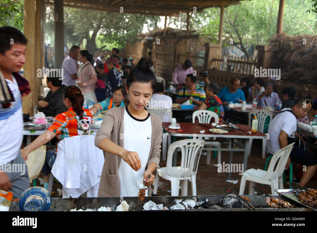 Hami, Hami, CHN. 9th July, 2016. Hami, China - July 9 2016: (EDITORIAL ...