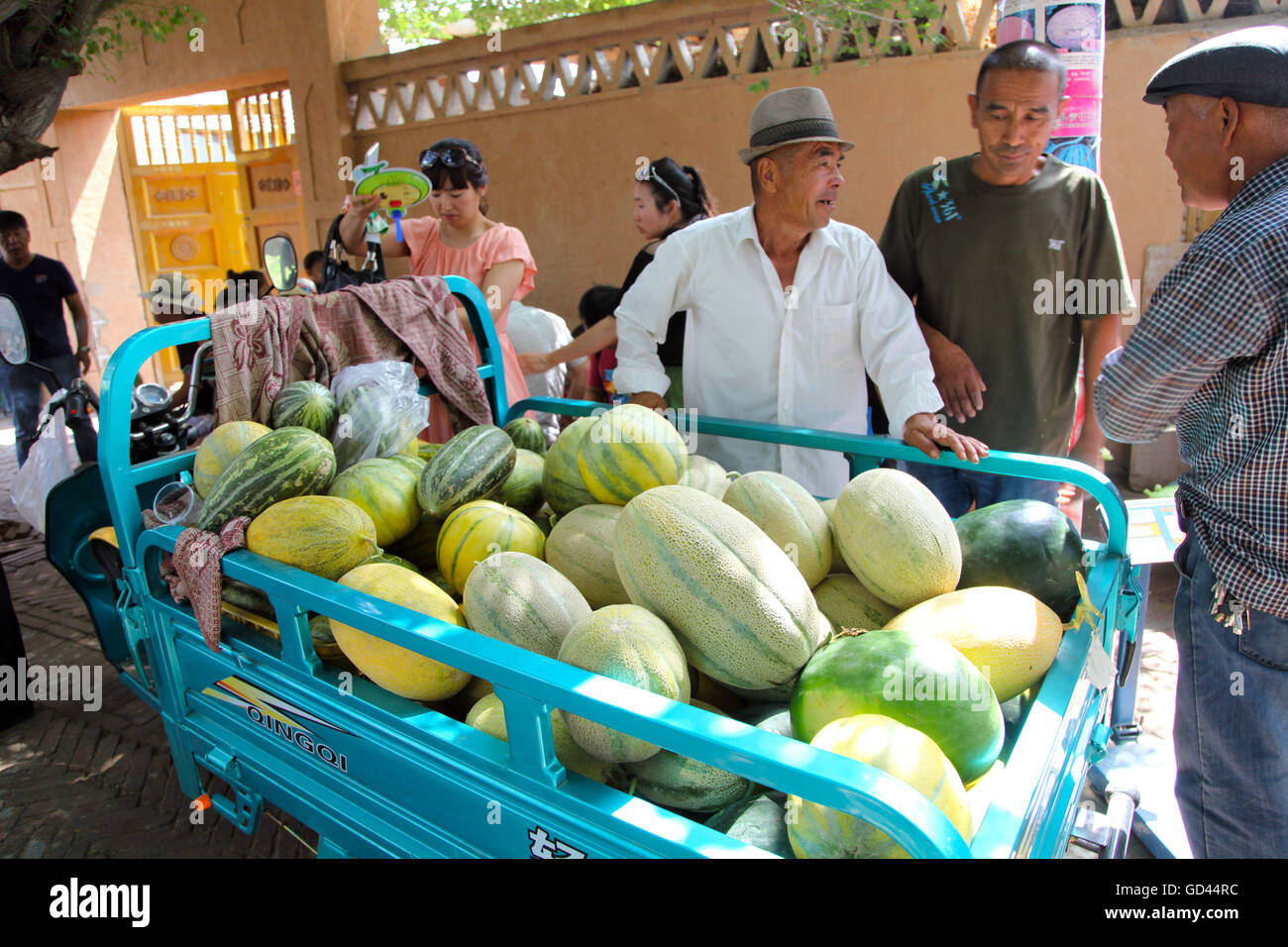 Hami, Hami, CHN. 9th July, 2016. Hami, China - July 9 2016: (EDITORIAL ...