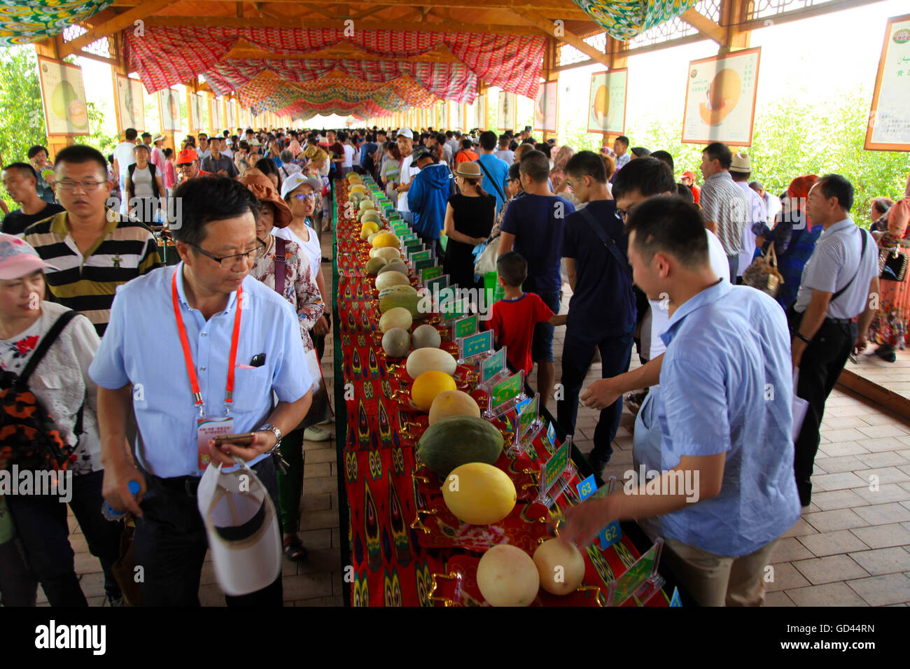 Hami, Hami, CHN. 9th July, 2016. Hami, China - July 9 2016: (EDITORIAL ...