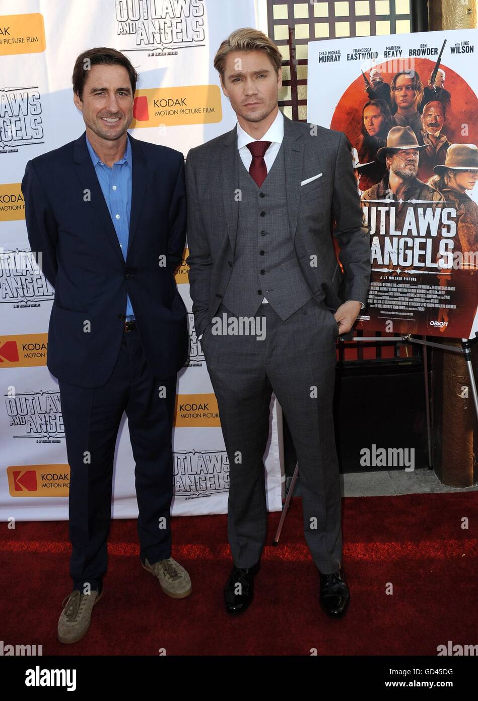 Los Angeles, CA, USA. 12th July, 2016. Luke Wilson, Chad Michael Murray ...