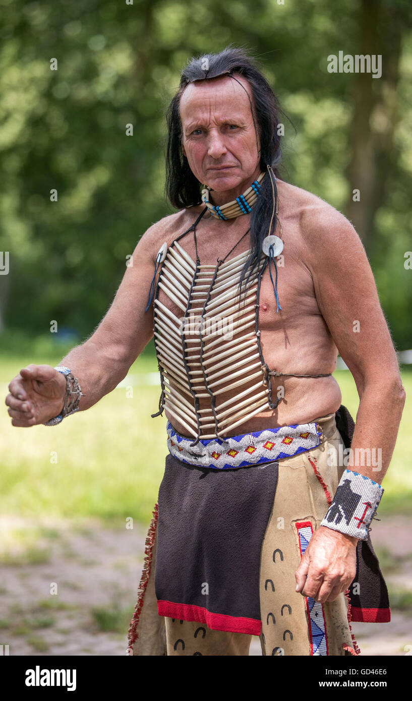 65-year-old vocational Native American and stuntman Wolfgang Kring ...