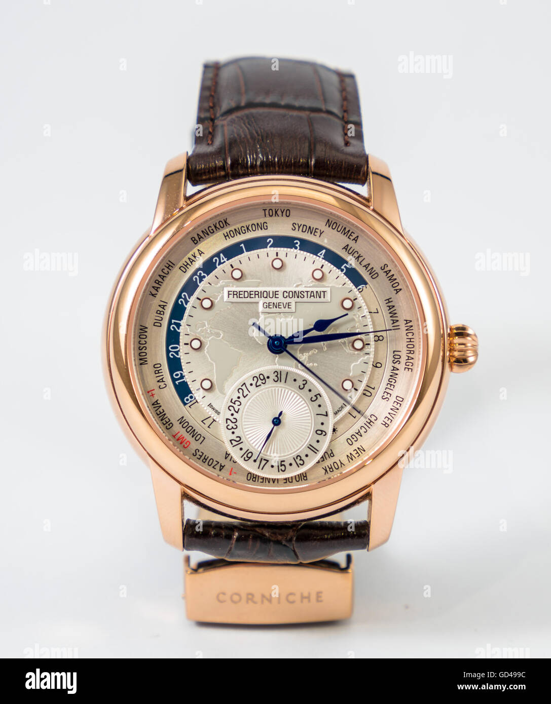 frederique constant dress watch Stock Photo - Alamy