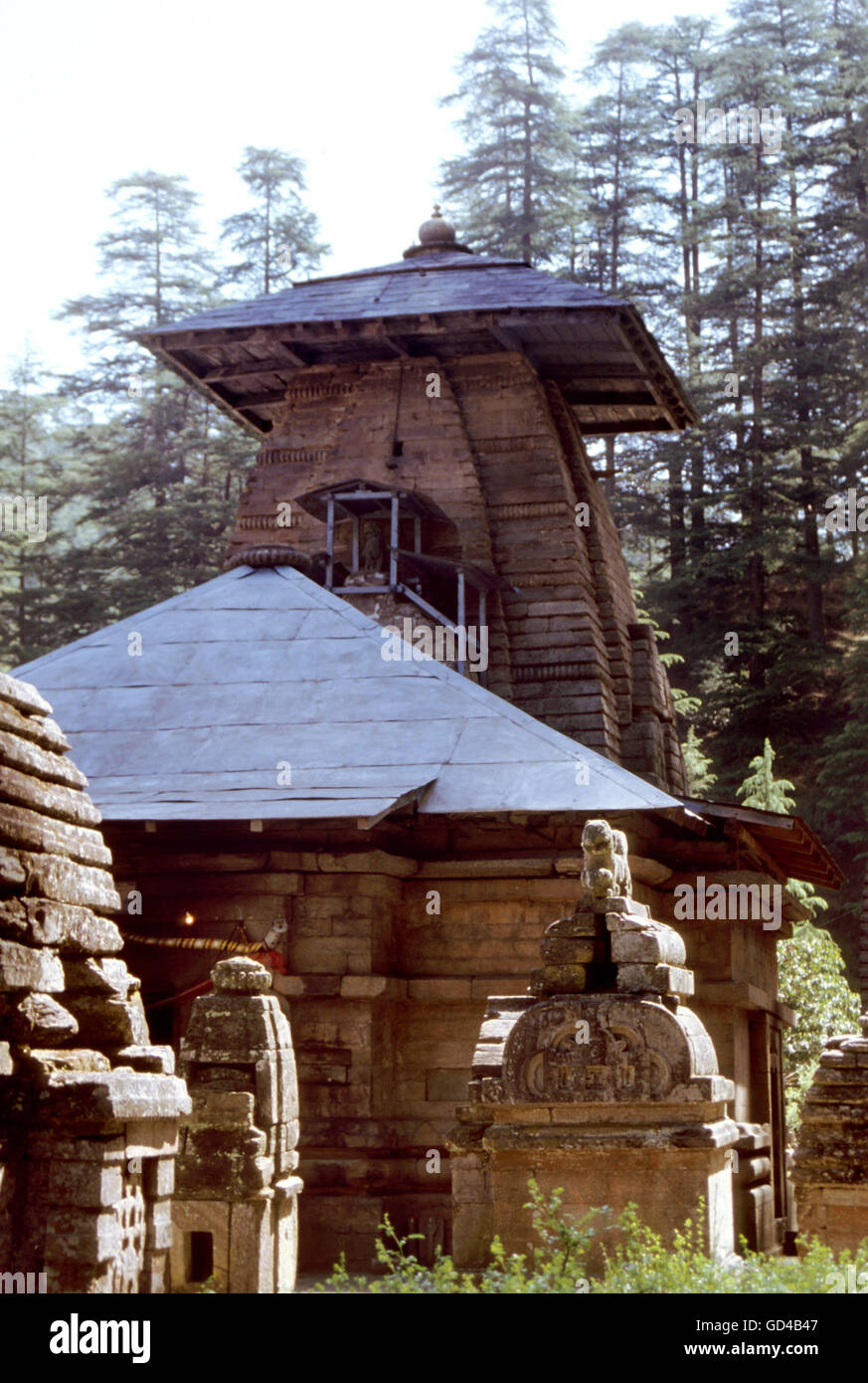 Kumaon temple hi-res stock photography and images - Alamy
