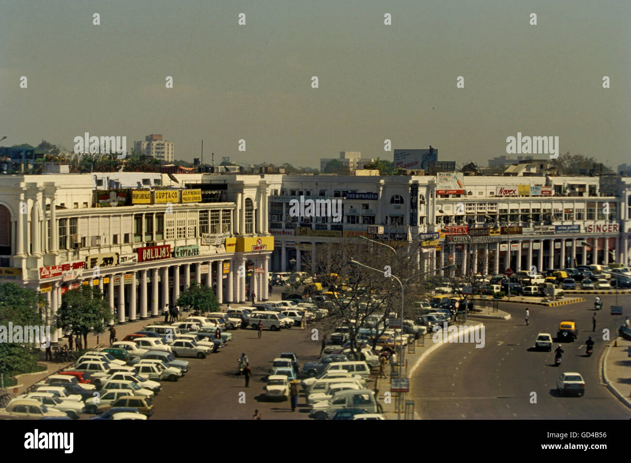 Connaught place delhi shops hi-res stock photography and images - Alamy