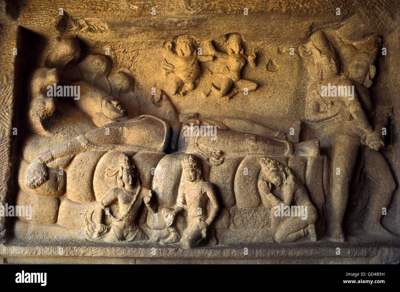 Mahishamardini cave hi-res stock photography and images - Alamy