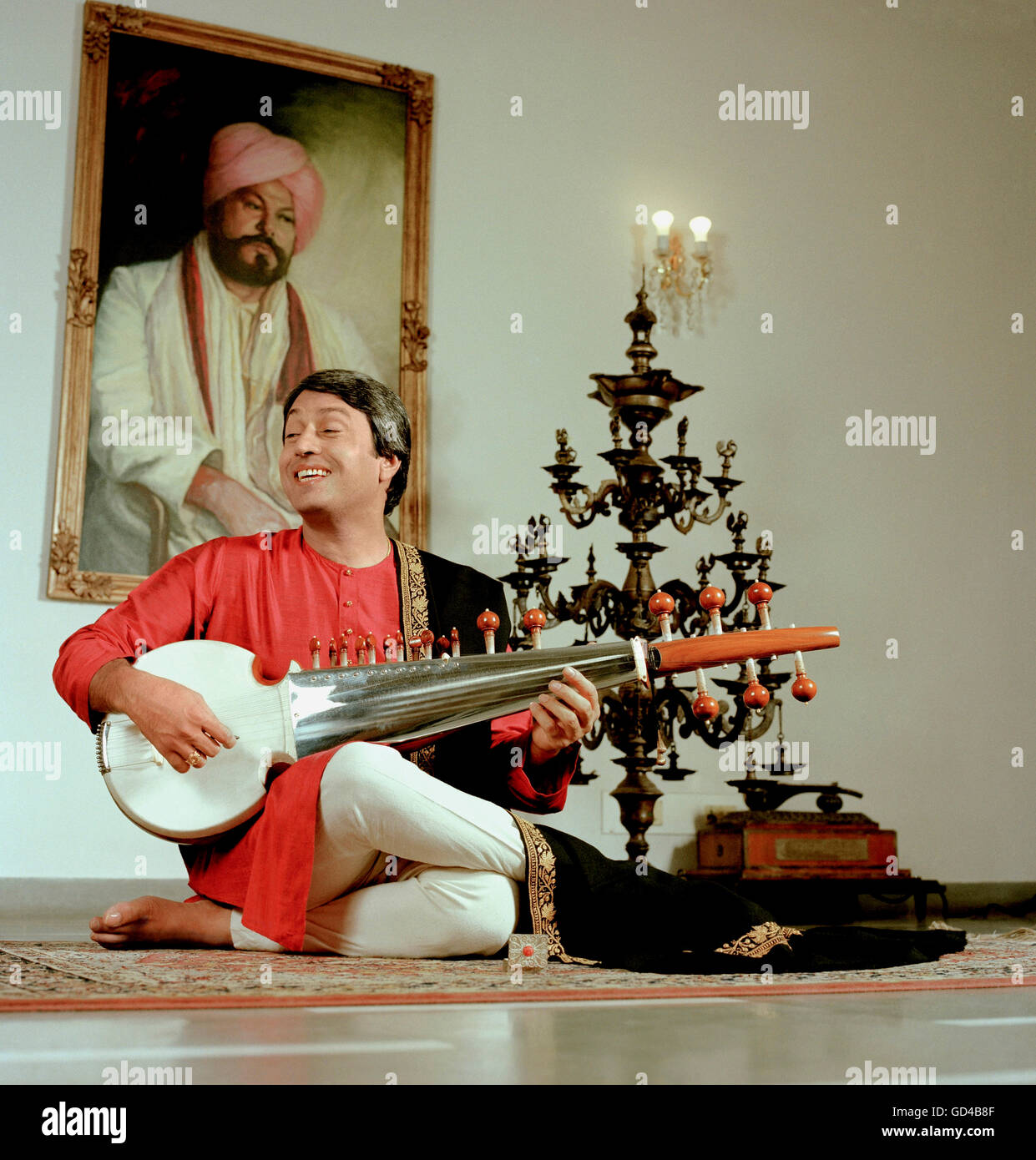 Amjad Ali Khan Stock Photo - Alamy