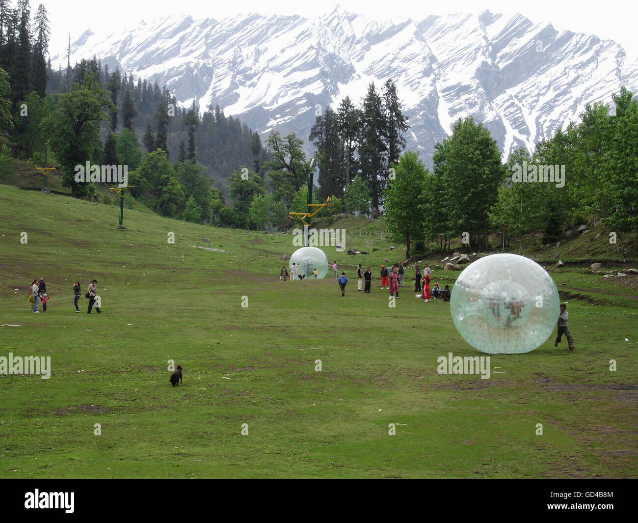 Zorbing balls hi-res stock photography and images - Alamy