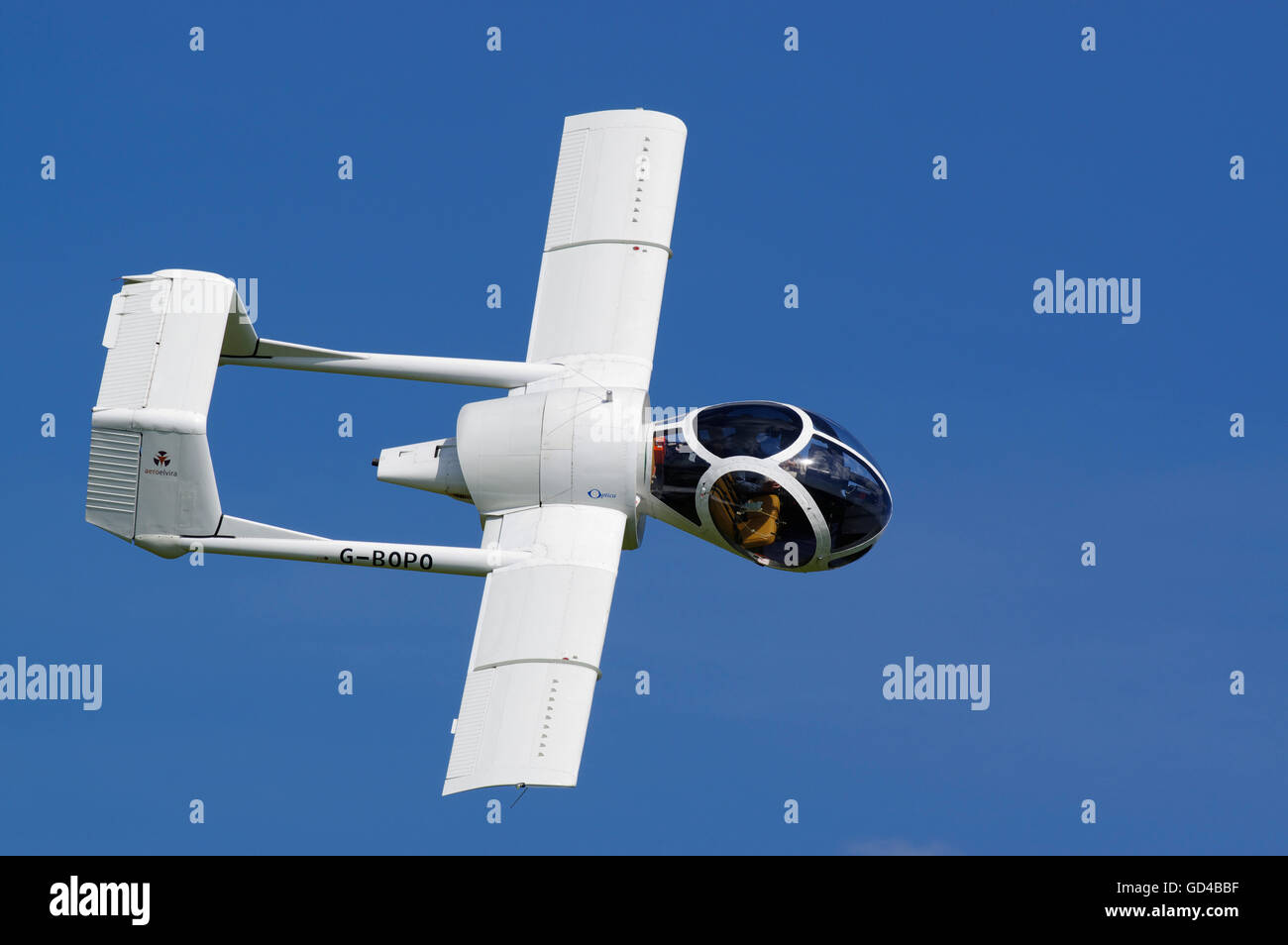 Edgley Optica, G-BOPO, Aerial observation aircraft Stock Photo - Alamy