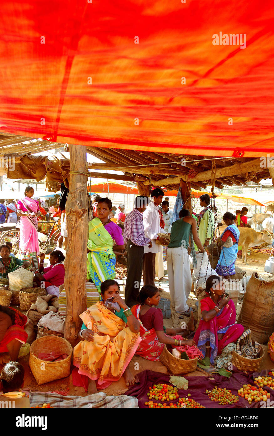 Village haat hi-res stock photography and images - Alamy