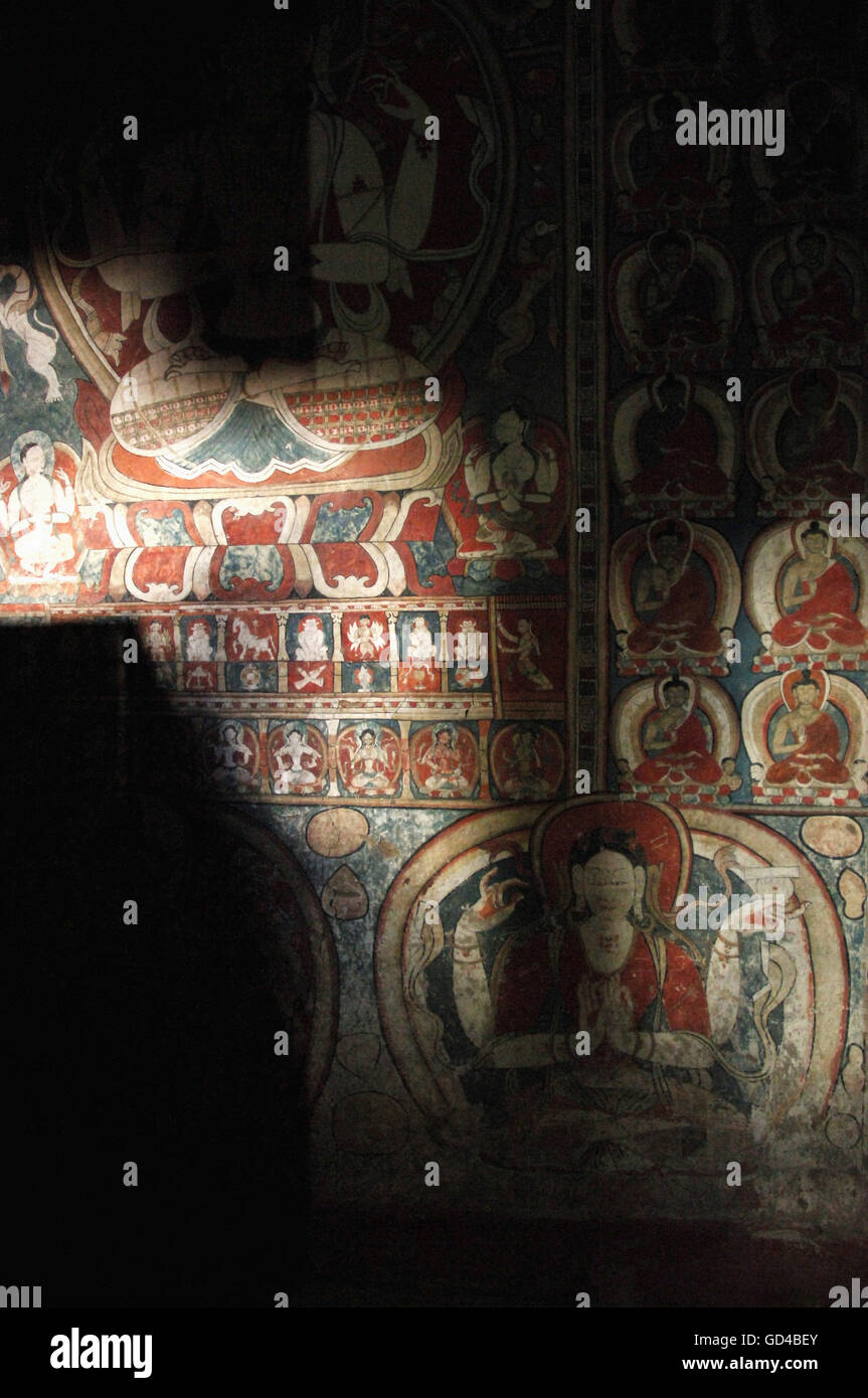 Alchi murals hi-res stock photography and images - Alamy