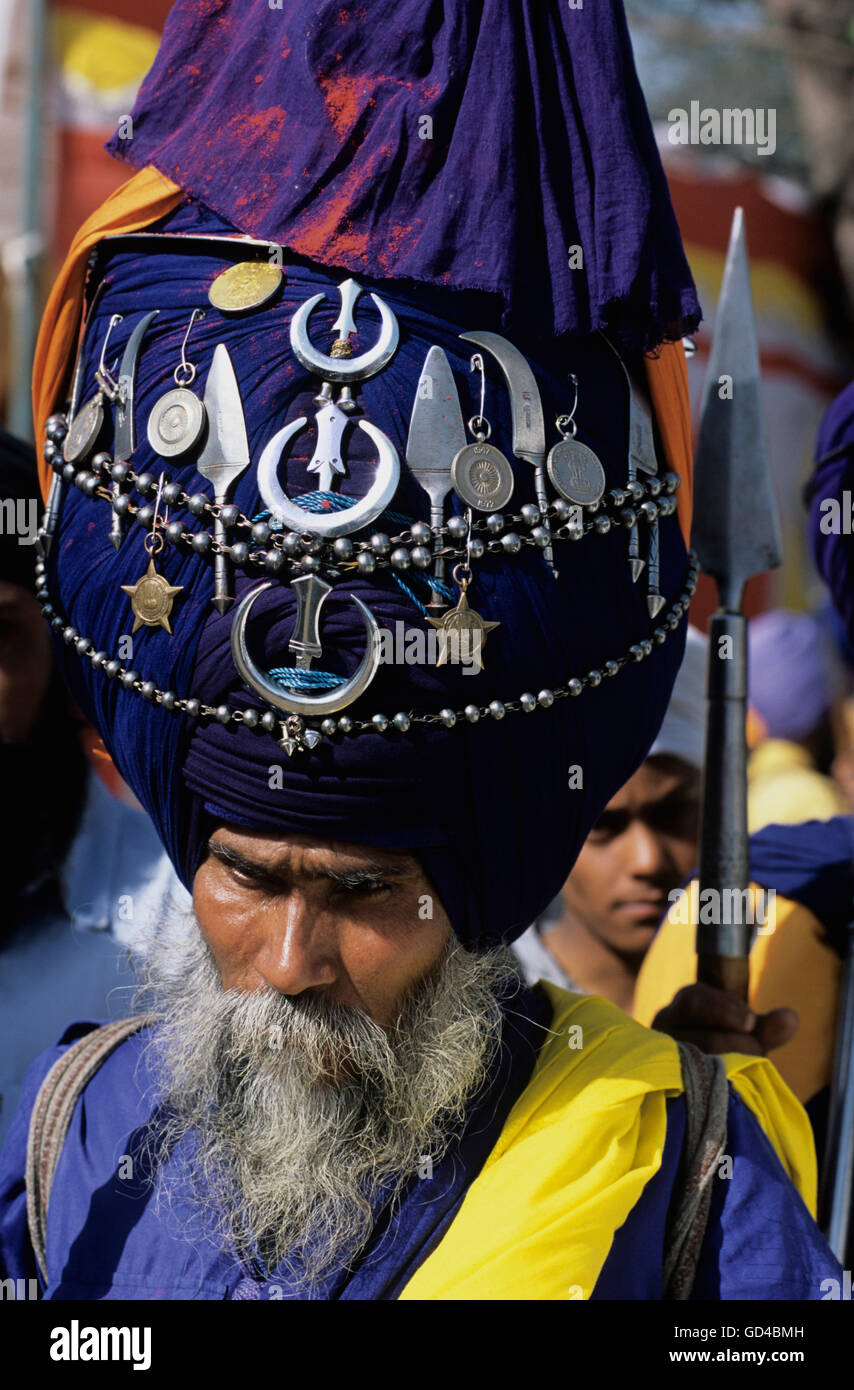 Nihang' sikh hi-res stock photography and images - Alamy