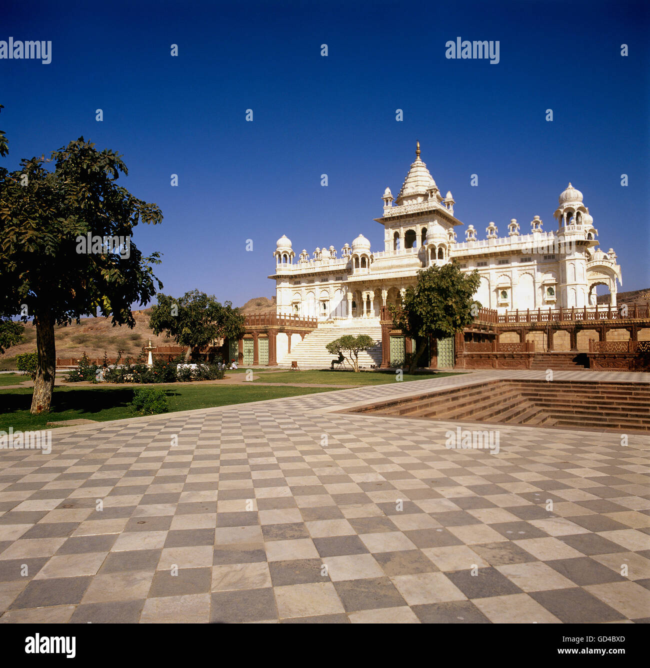 Jaswant Thada Cenotaph Stock Photo - Alamy