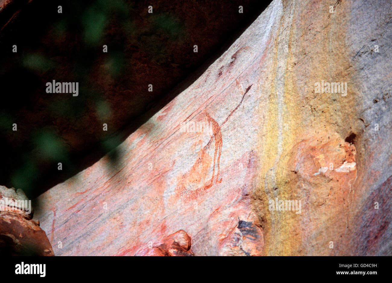 Pre historic rock paintings hi-res stock photography and images - Alamy