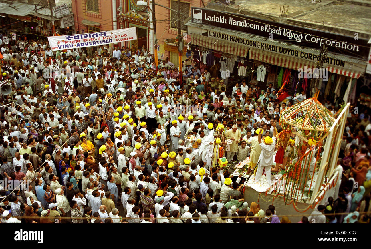 Religious procession of Raghunath mandir Stock Photo - Alamy