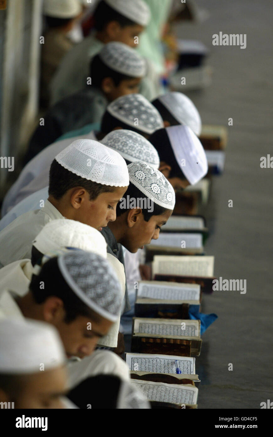 muslim children attending communal classes Stock Photo - Alamy