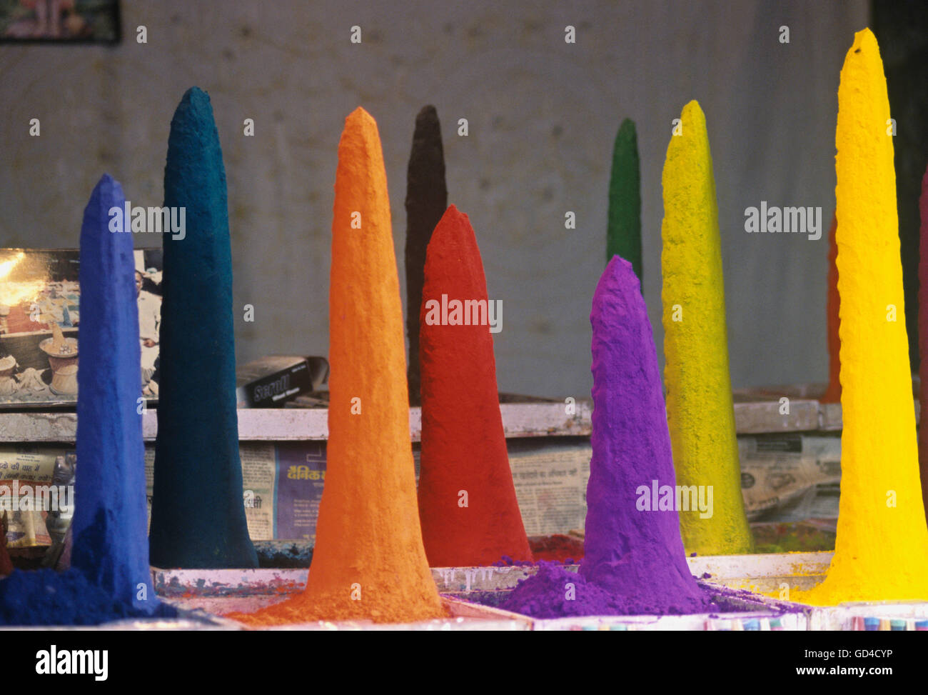 Variety of sindoor Stock Photo - Alamy