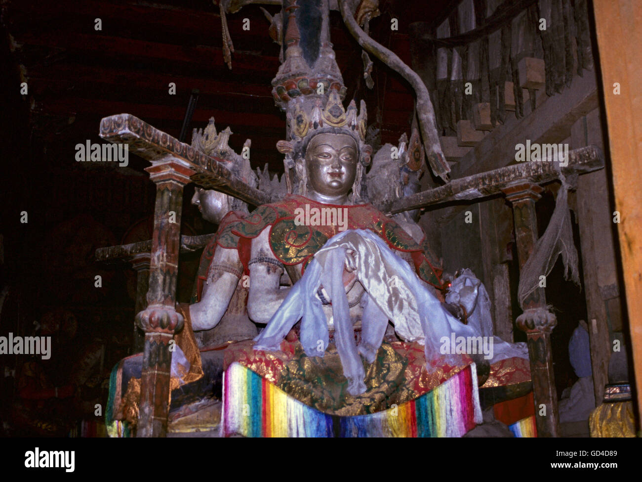 1010 year old Tabo Gompa (monastery Stock Photo - Alamy