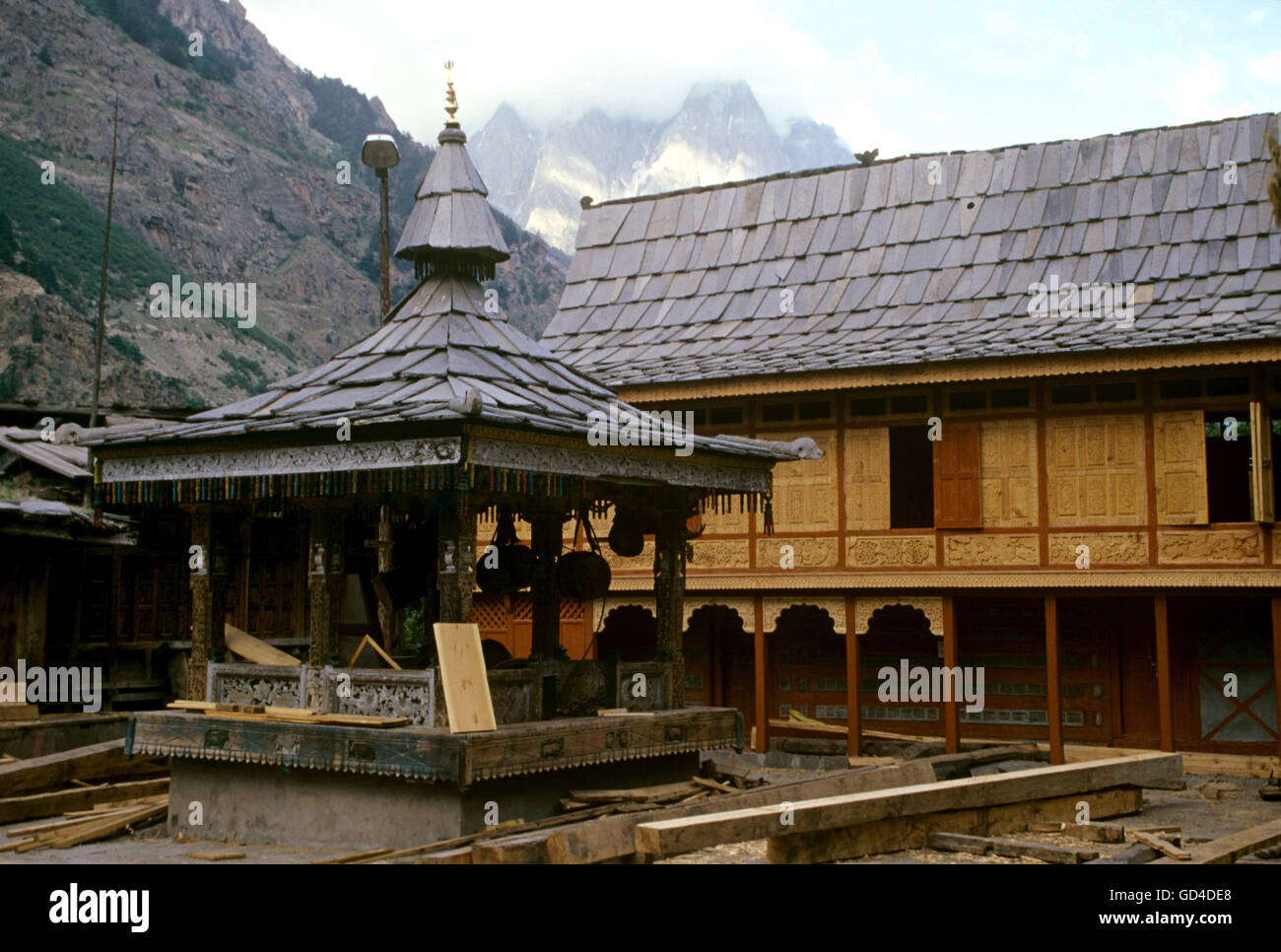 Devta temple complex hi-res stock photography and images - Alamy
