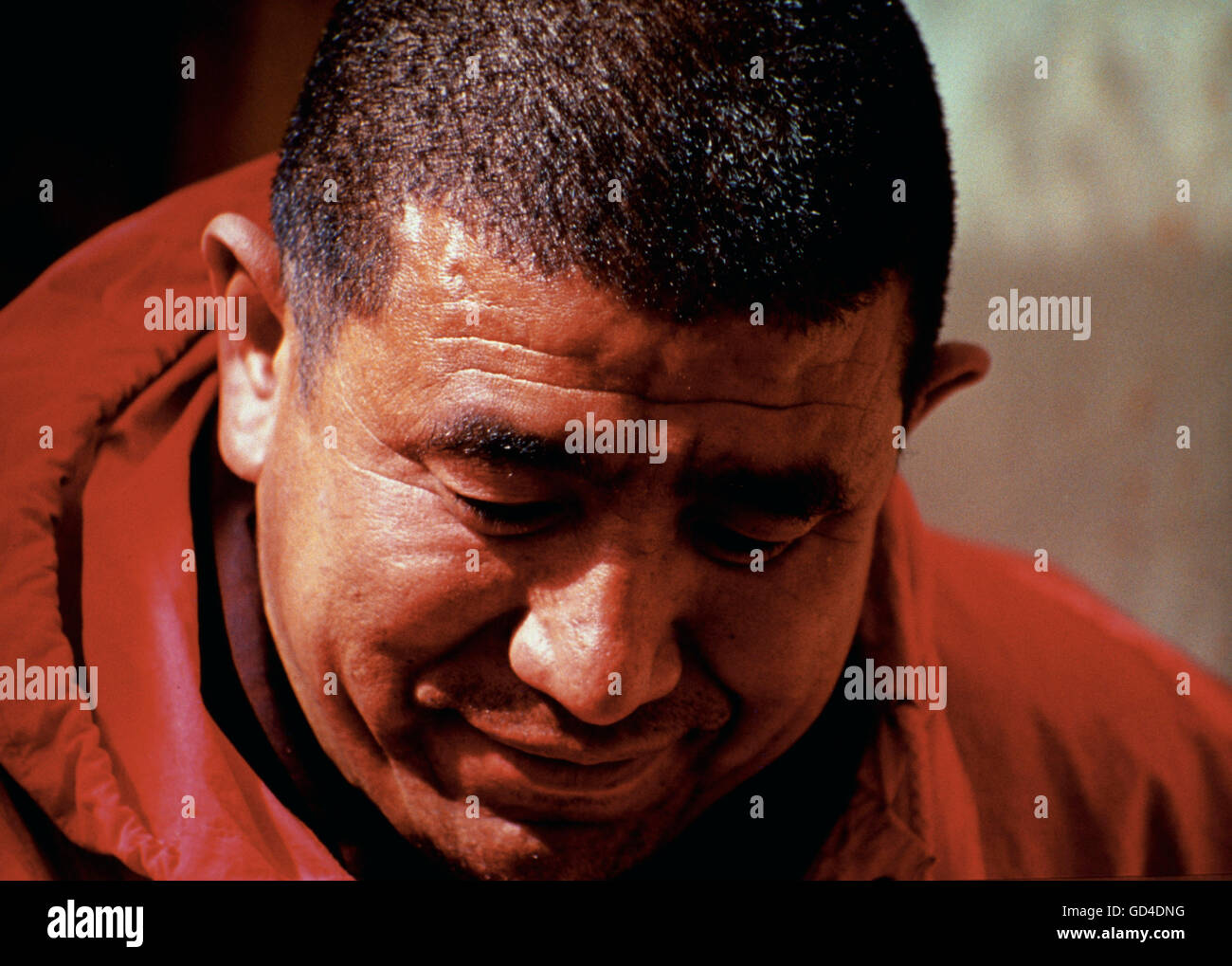 Lama , Tabo Gompa Stock Photo - Alamy