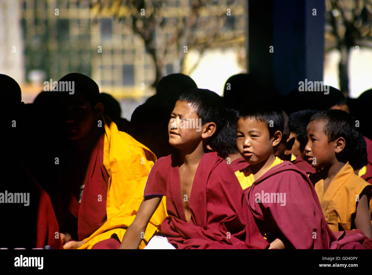 Tabo Monastery School Stock Photo - Alamy