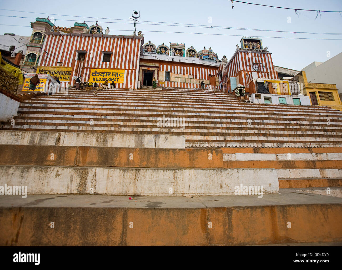 Kedar ghat hi-res stock photography and images - Alamy