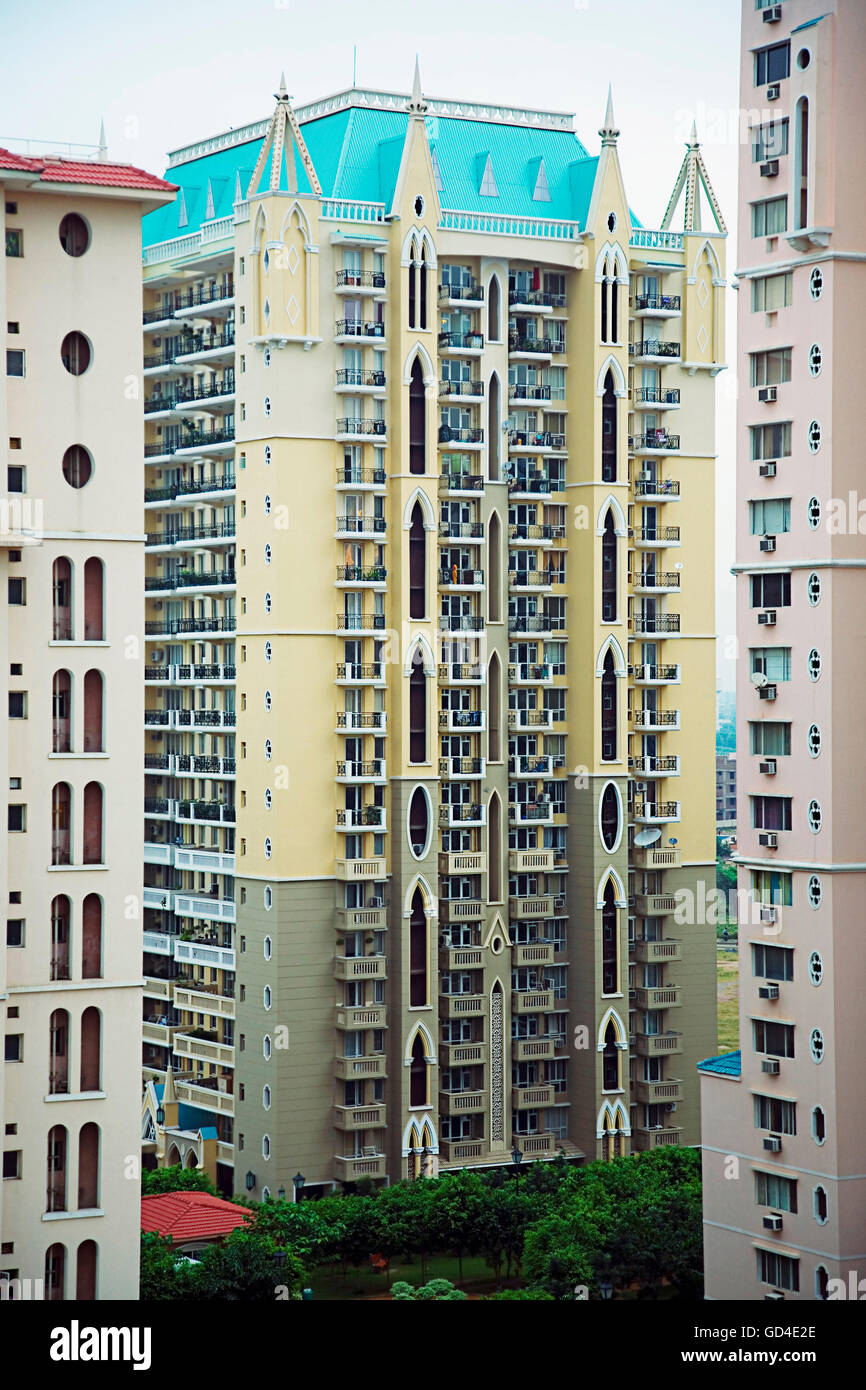 High Rise Apartments Stock Photo - Alamy