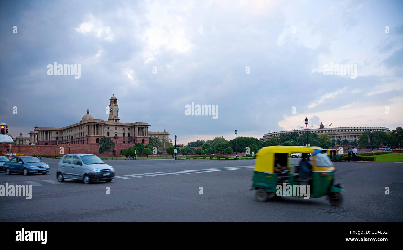 The North Block Secretariat Building Stock Photo - Alamy