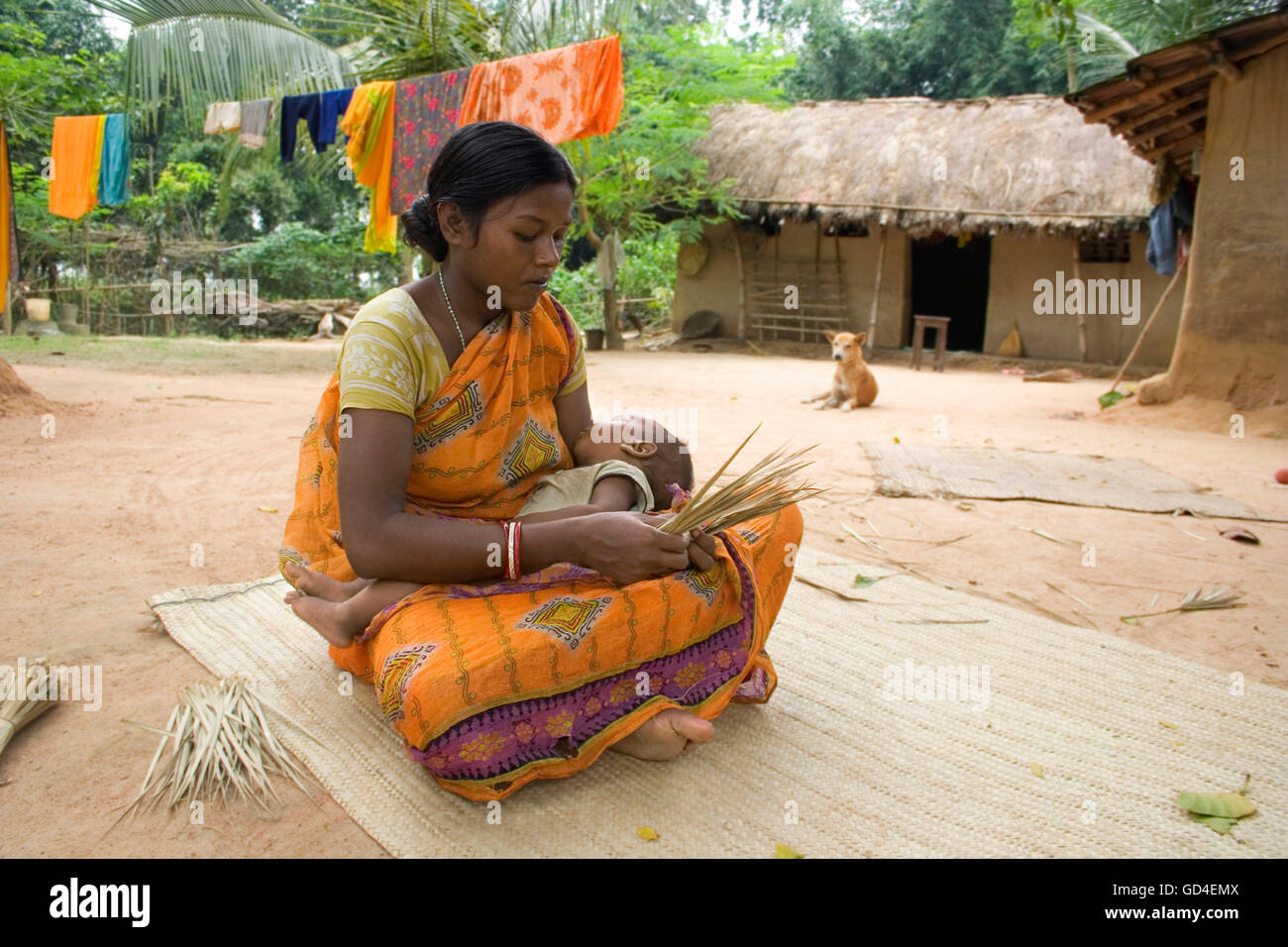A tribal woman Stock Photo - Alamy