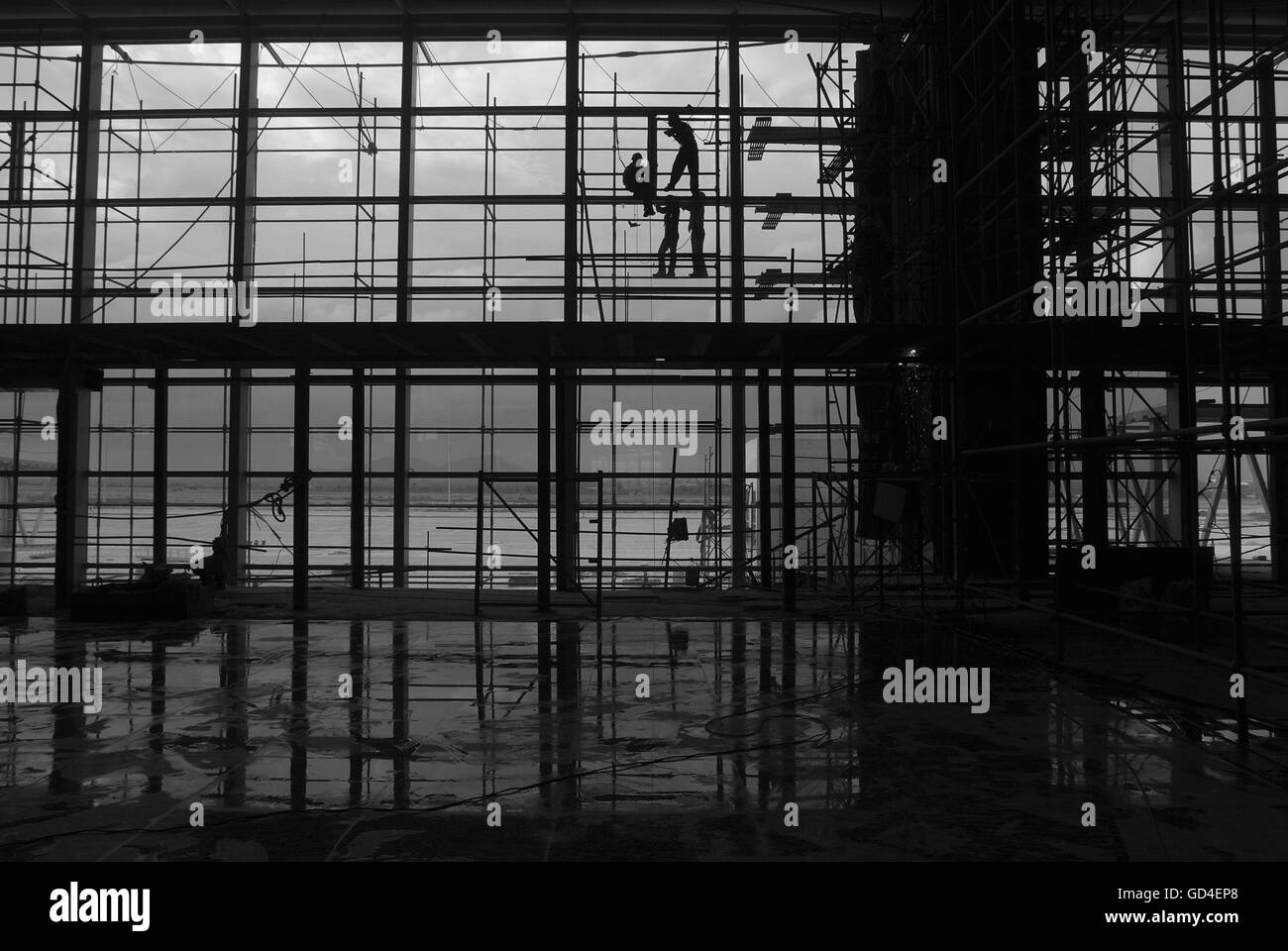 BIAL work in progress Stock Photo - Alamy