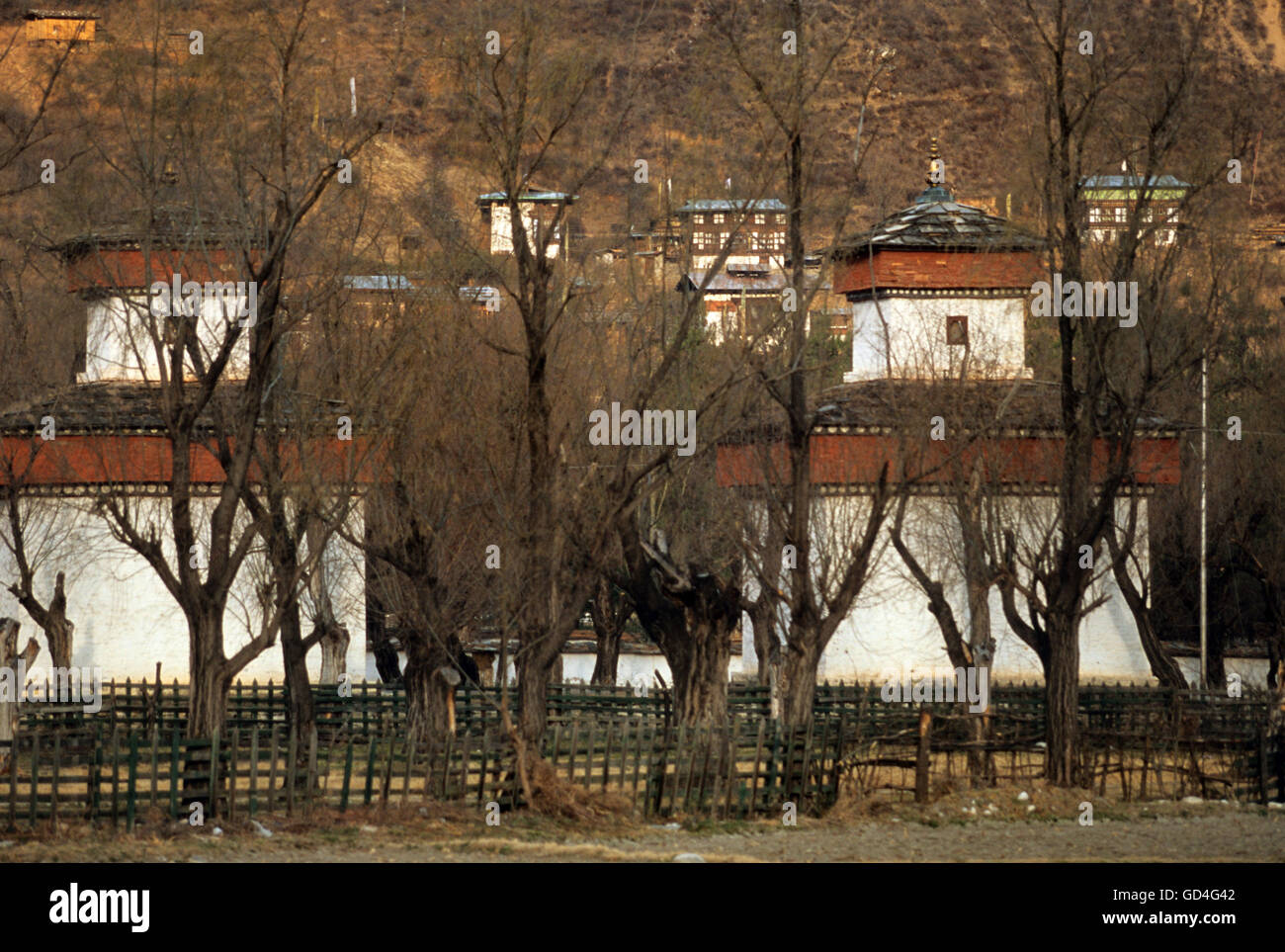 Paro chortens hi-res stock photography and images - Alamy
