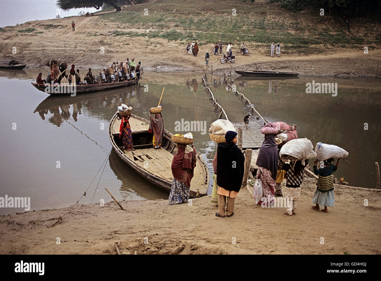 Confluence of rivers Stock Photo - Alamy