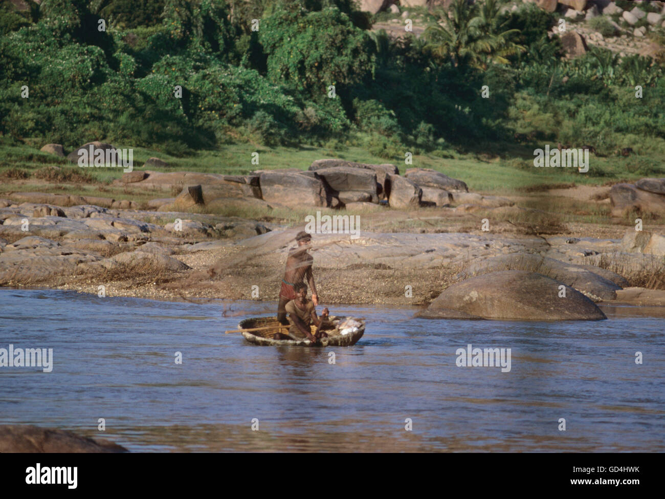 Water coracle hi-res stock photography and images - Alamy