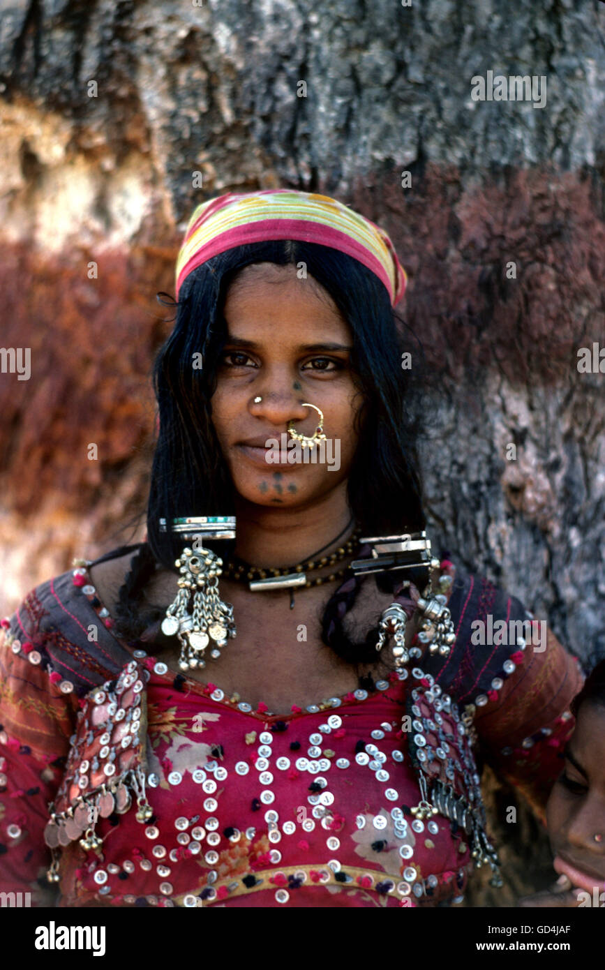 Banjara tribal woman Stock Photo - Alamy