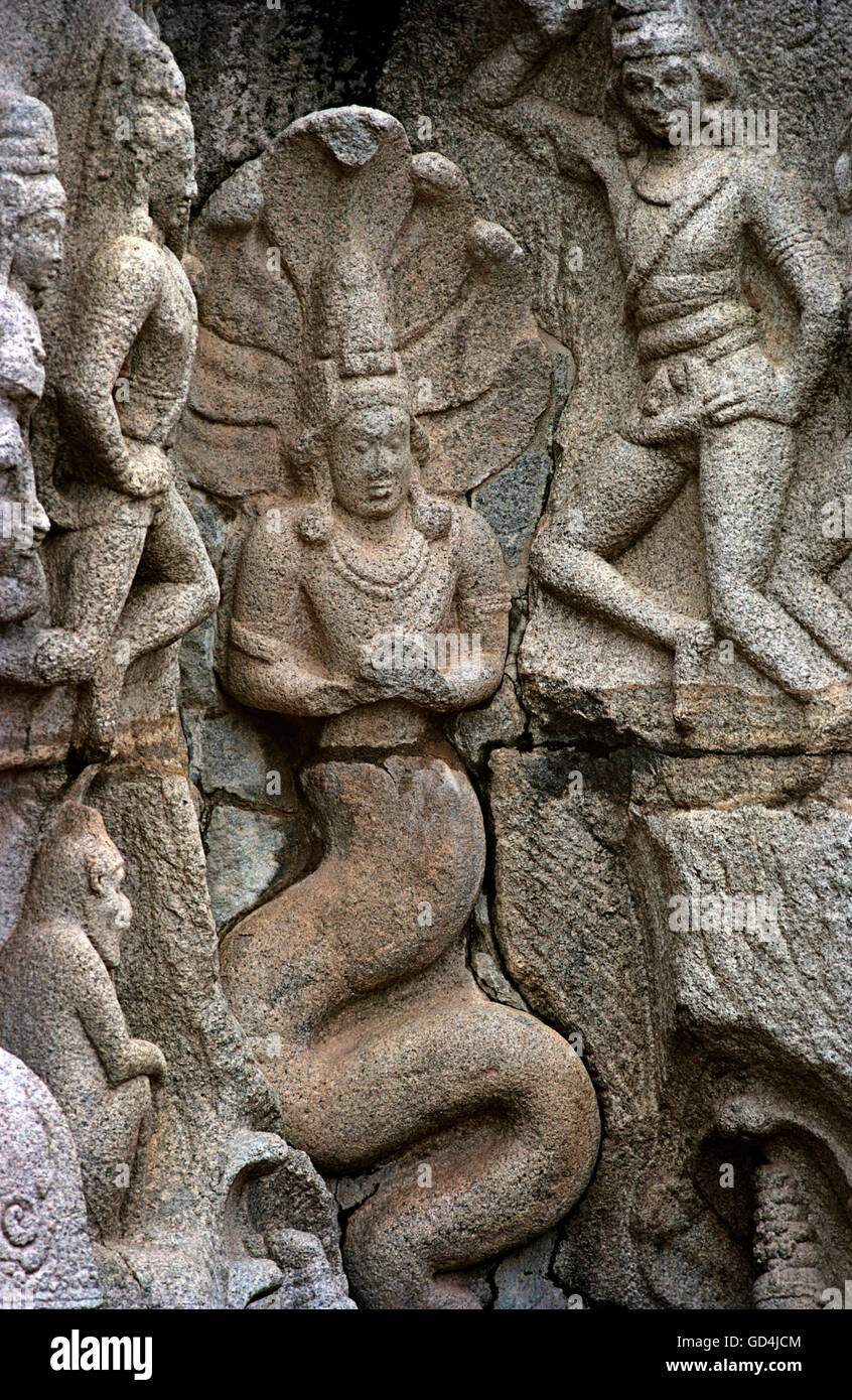 Detail of serpent Goddess Stock Photo - Alamy