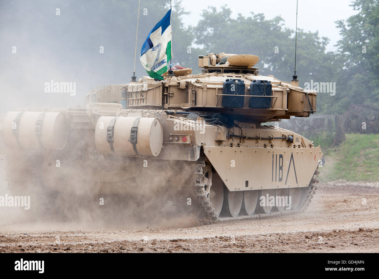 Challenger 1 Main Battle Tank Stock Photo - Alamy