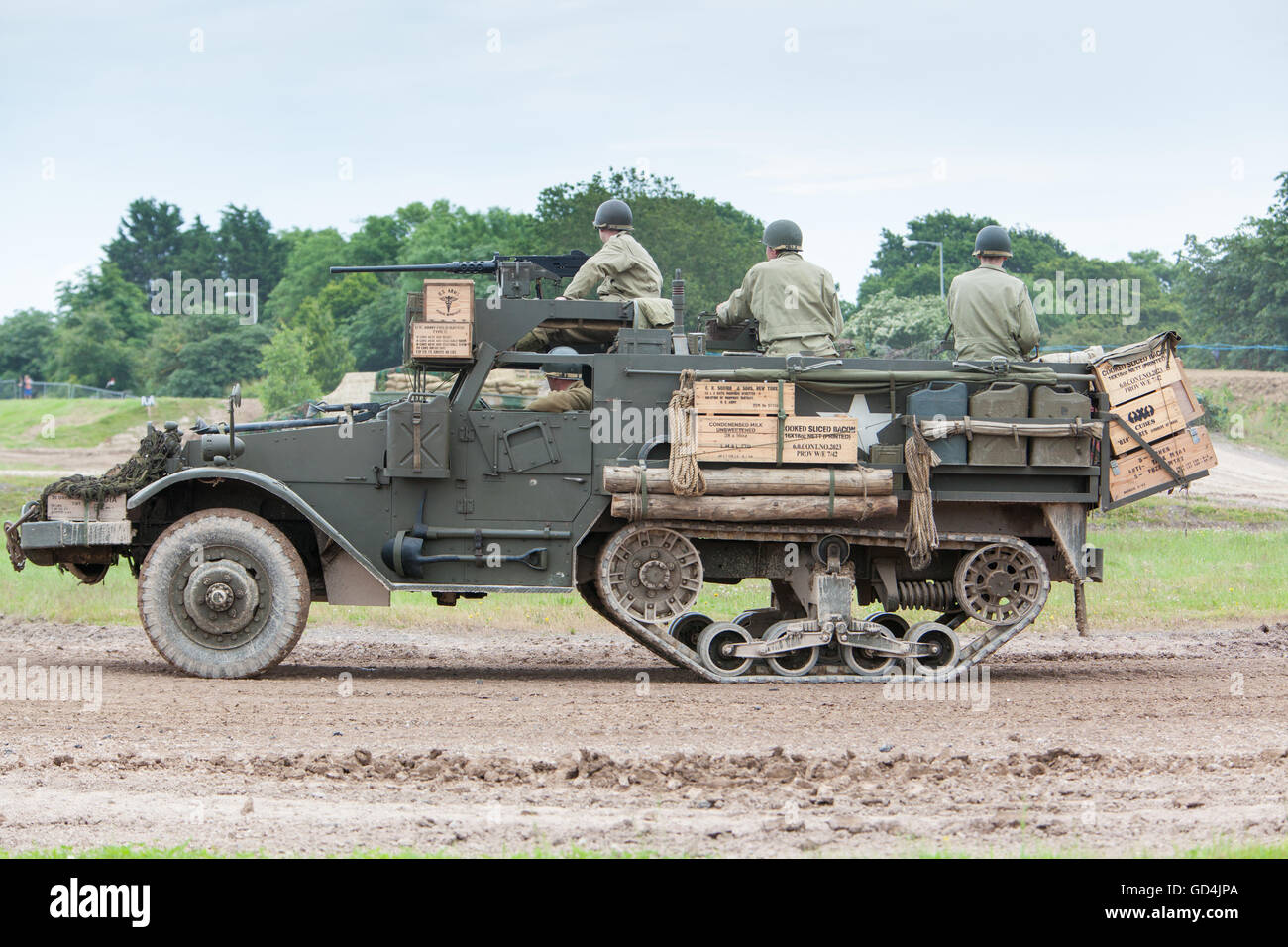 Halftrack wwii hi-res stock photography and images - Alamy