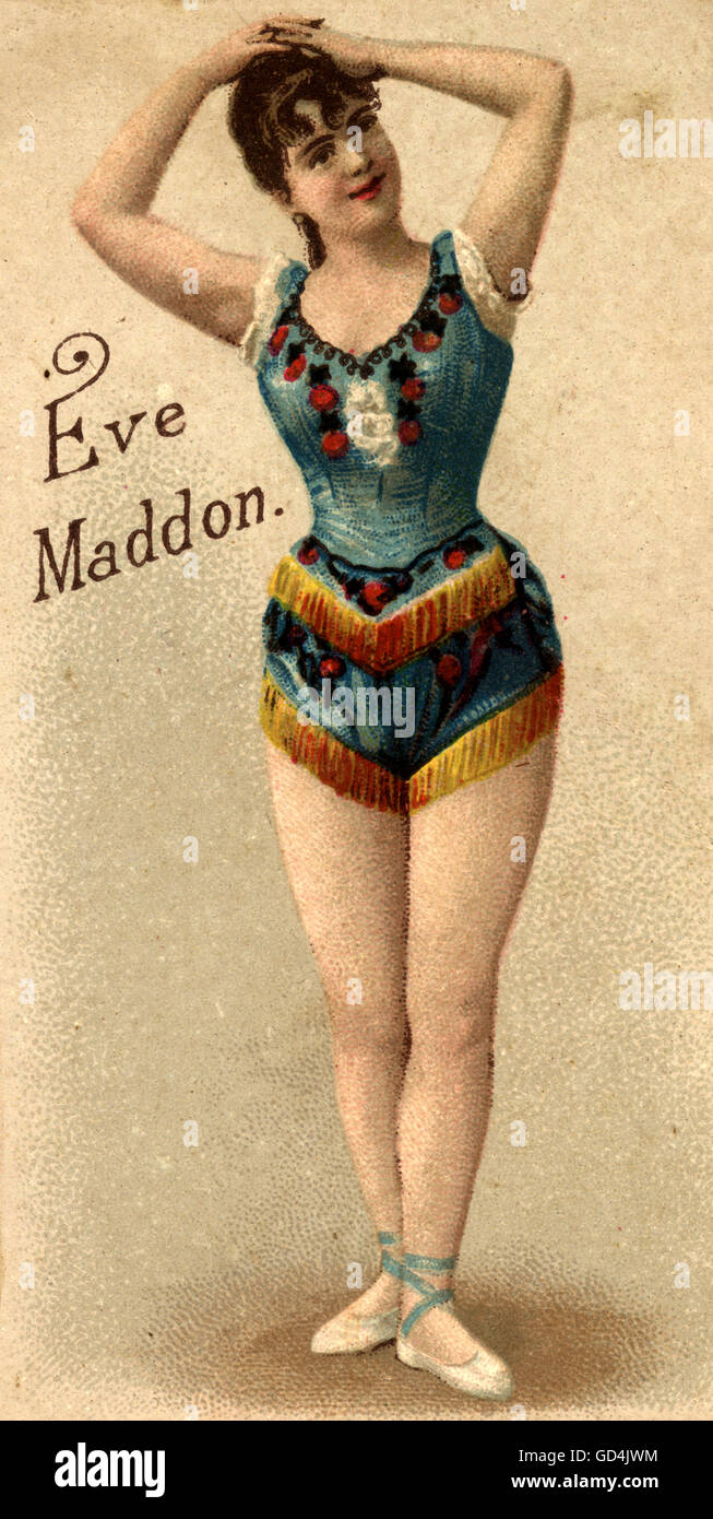 Dancing girl or notch girl Stock Photo - Alamy