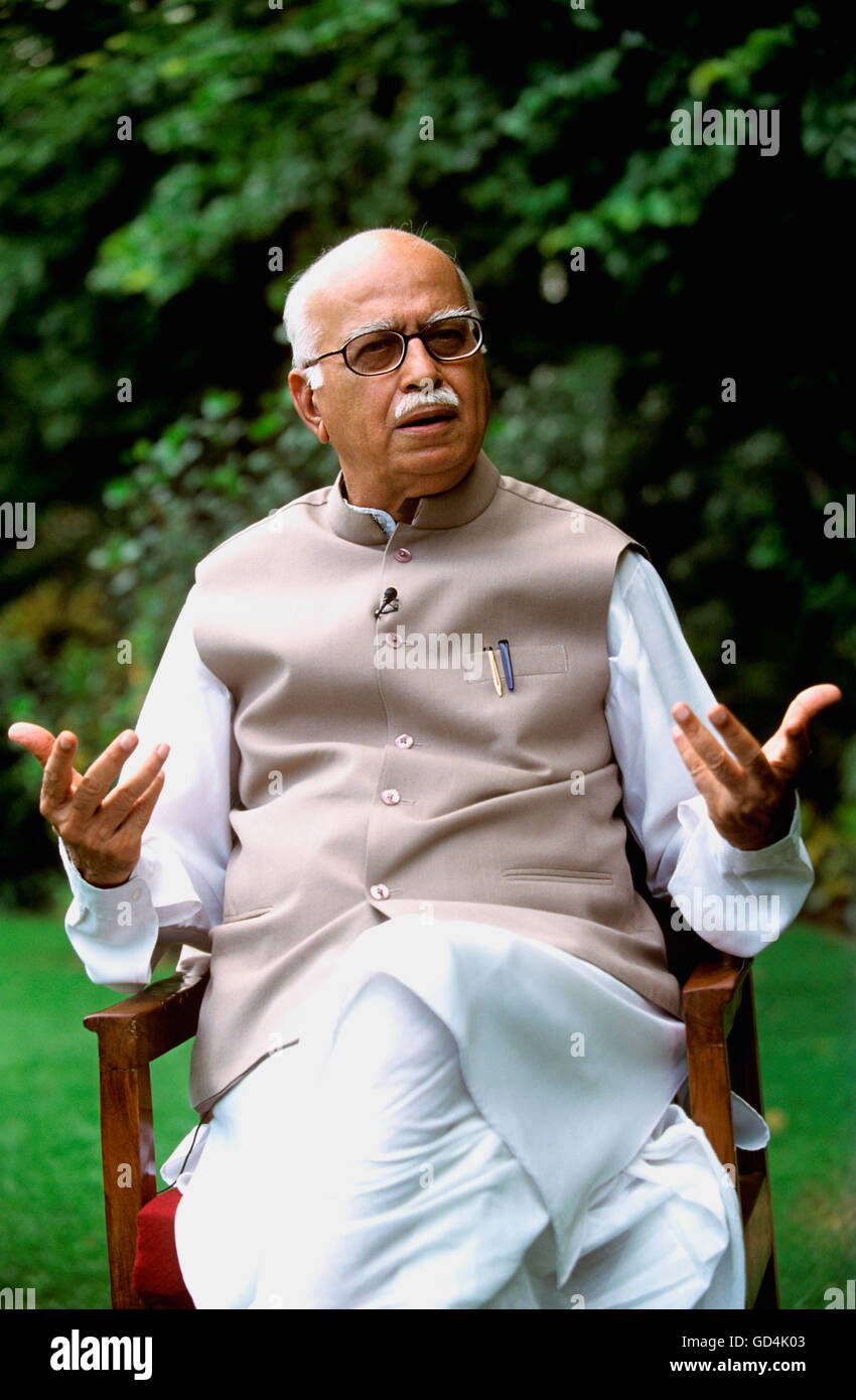 Lk advani hi-res stock photography and images - Alamy