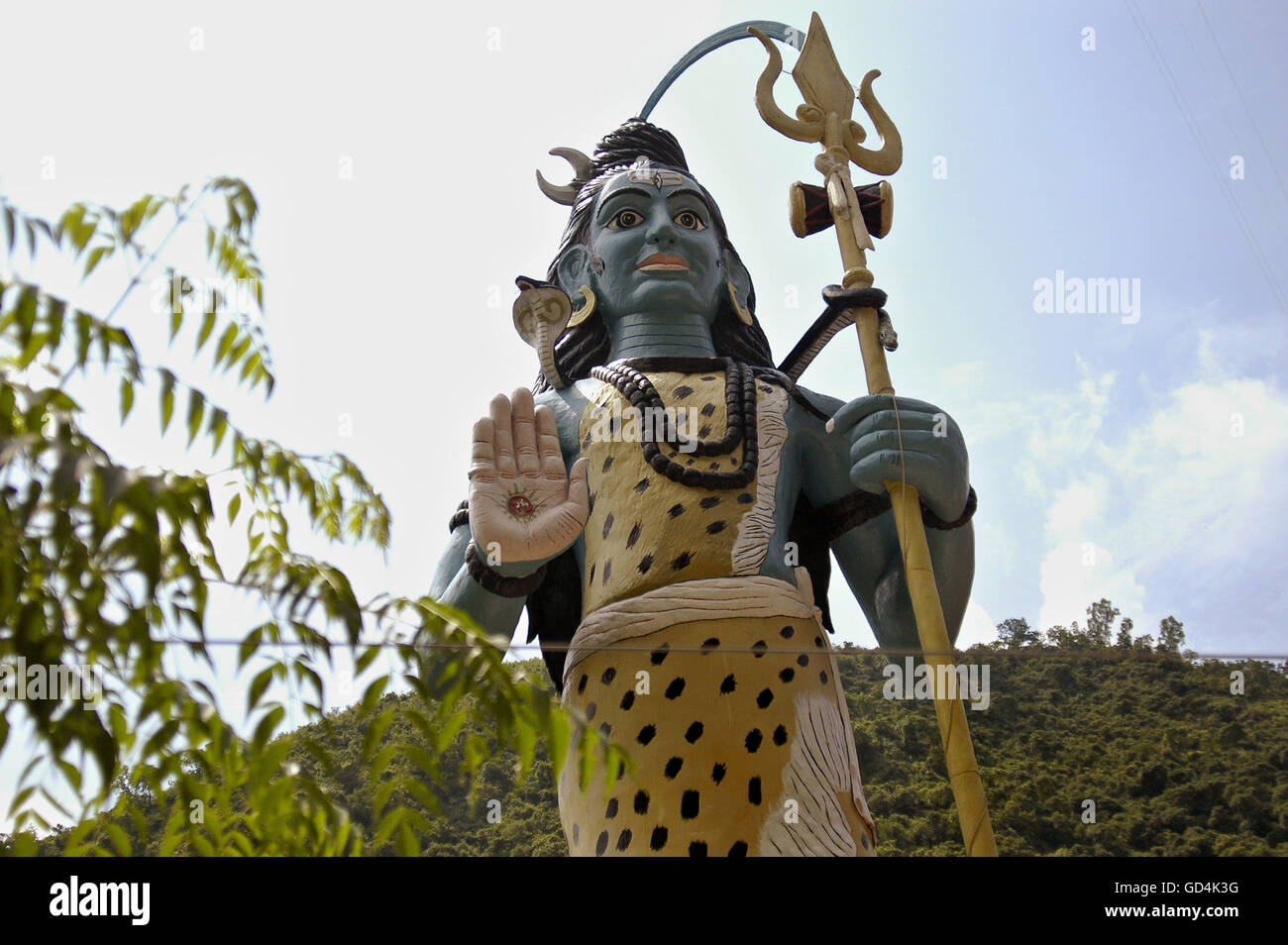 Idol of Lord Shiva Stock Photo - Alamy