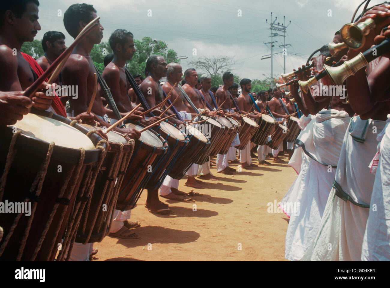 Trichur pooram hi-res stock photography and images - Alamy