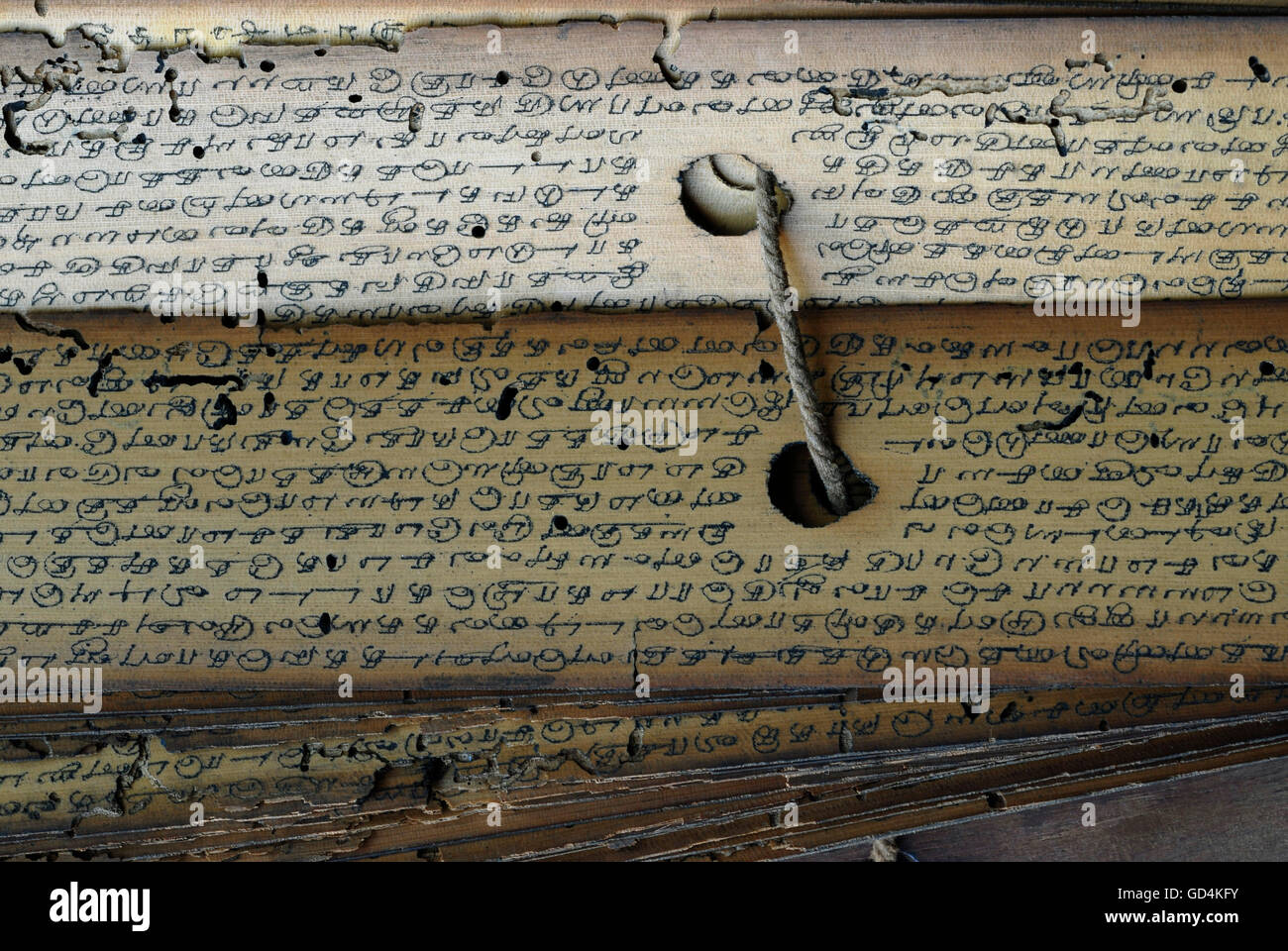 Old Palm Leaf Manuscript High Resolution Stock Photography and Images ...