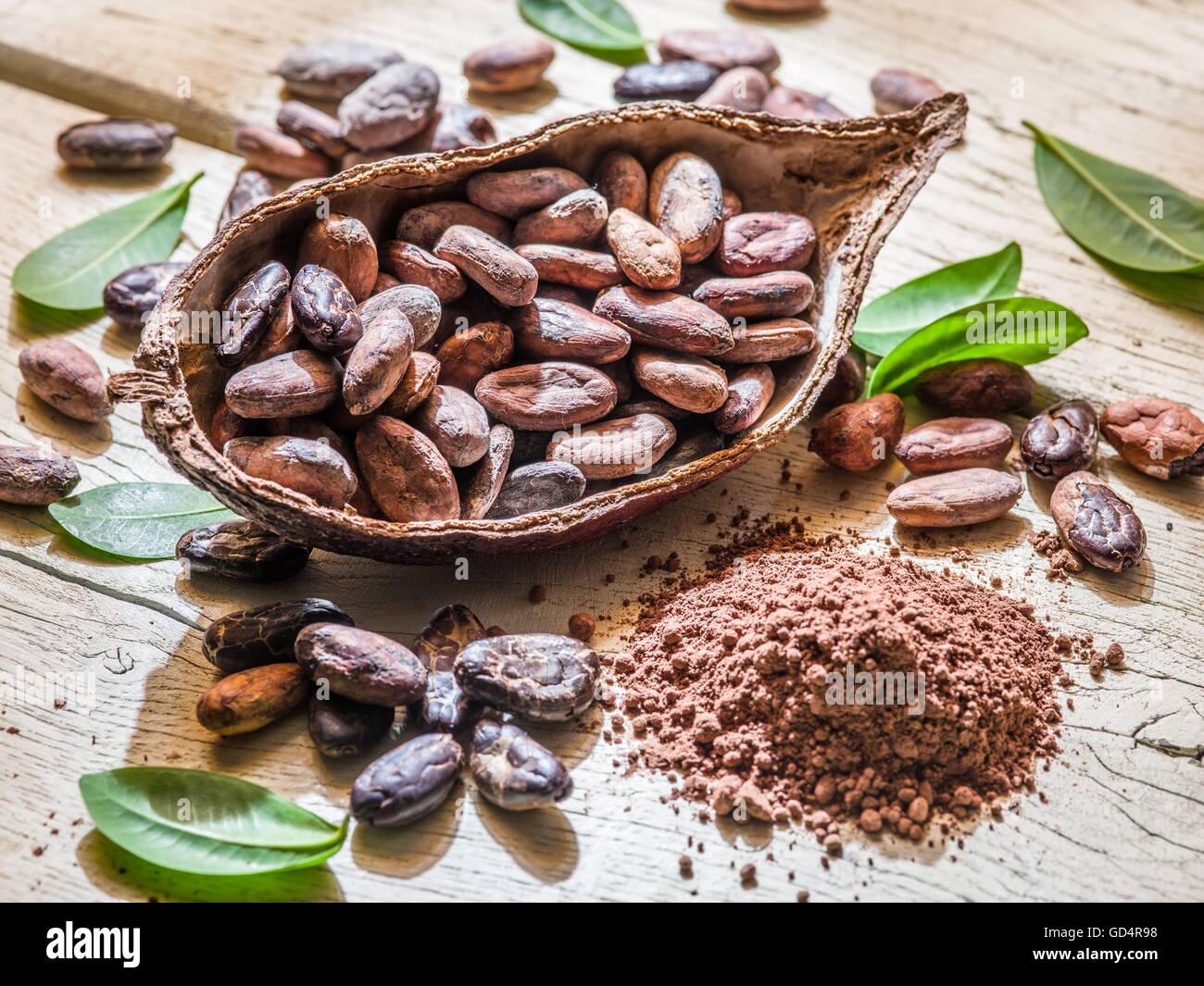 Cacao powder hi-res stock photography and images - Alamy